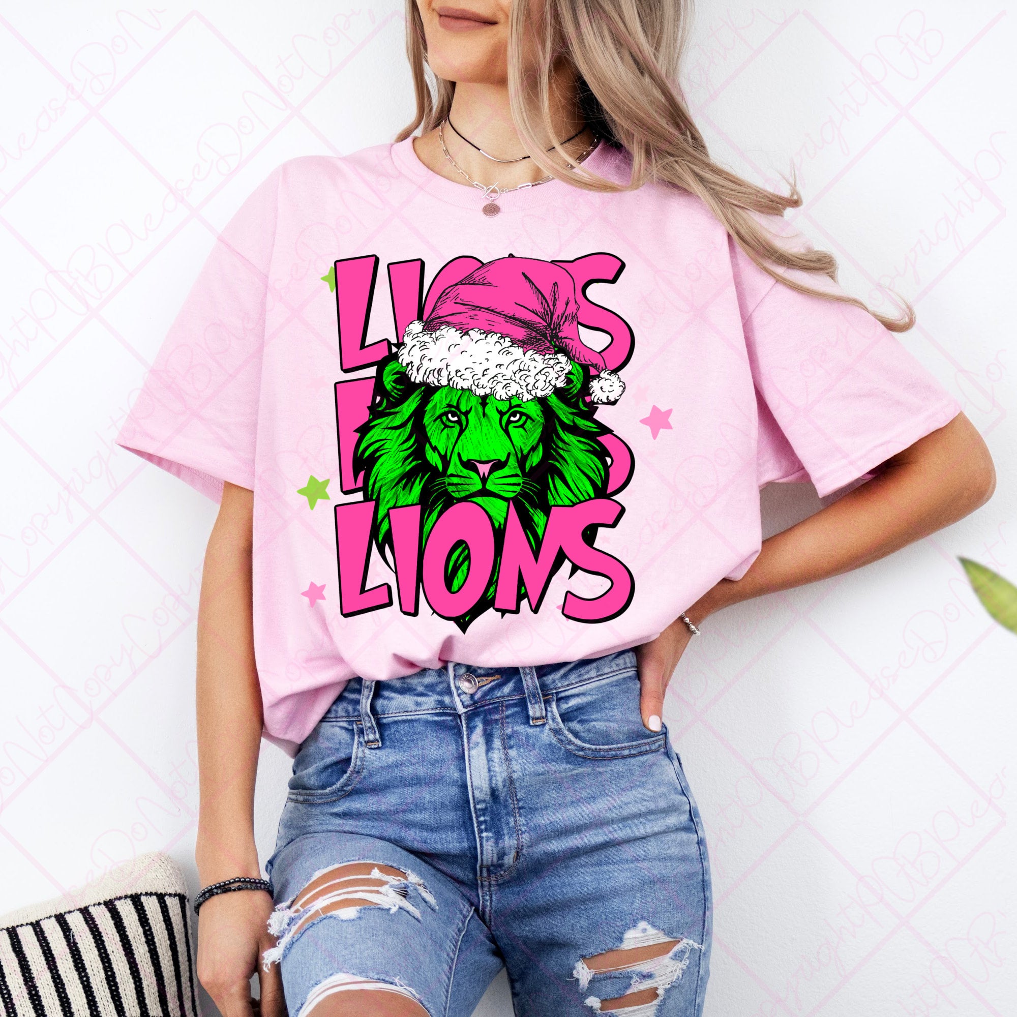 Custom Grinch Mascot Design | Pink Goat Boutique